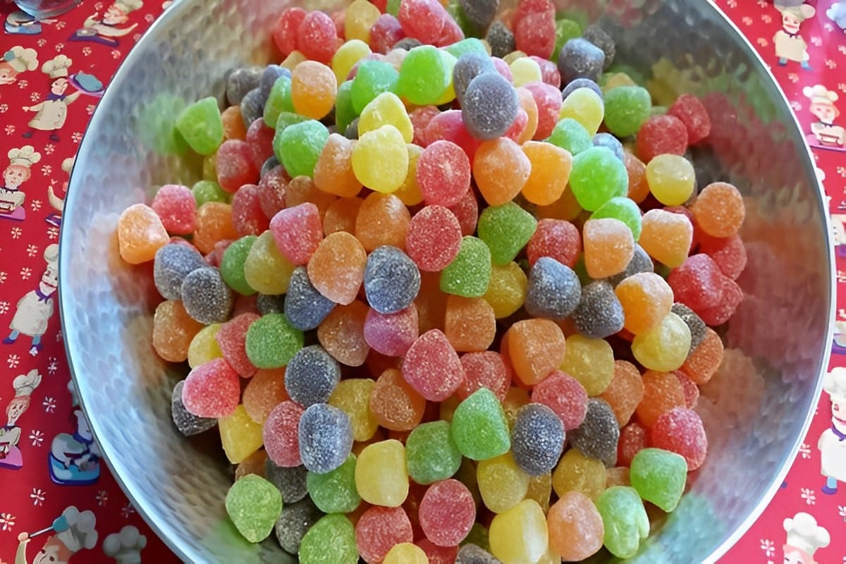 Bala de goma ou jujuba o docinho preferido das crianças