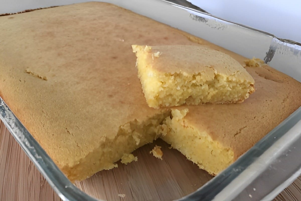 Bolo de milho com coco sem farinha fica fácil e delicioso