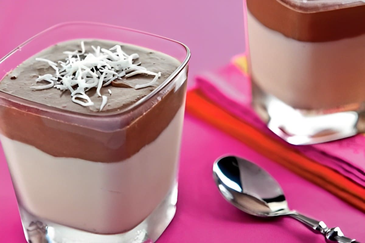 Mousse prestígio uma sobremesa fácil de fazer e fica deliciosa