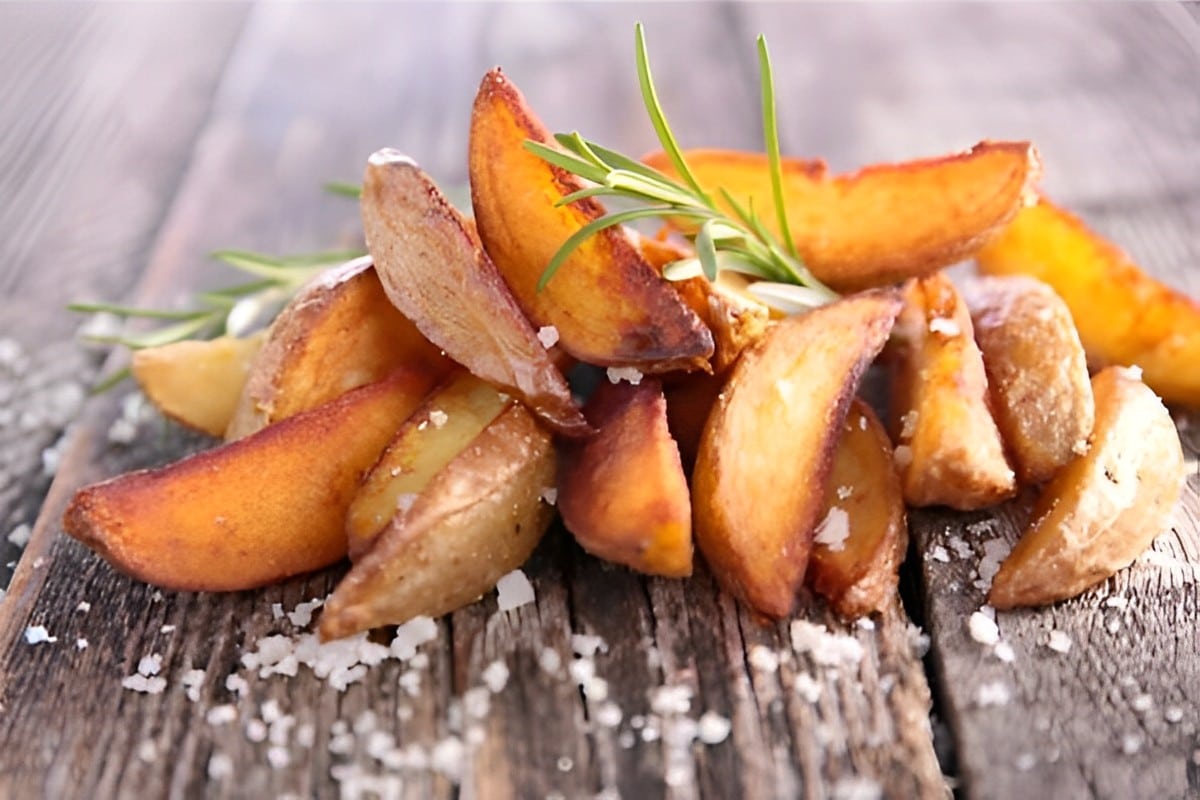 Batata rústica fica deliciosa perfeita para receber os amigos