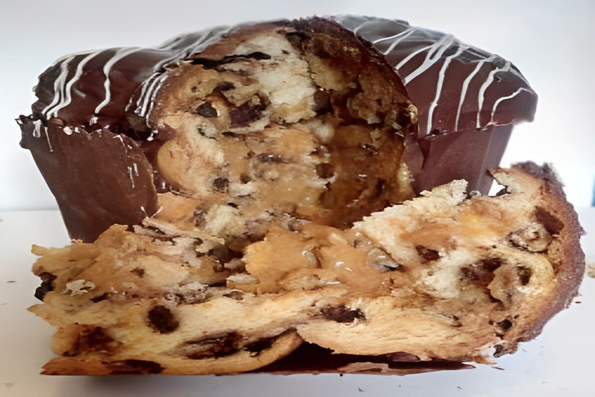 Chocotone de doce de leite e nozes perfeito para o natal