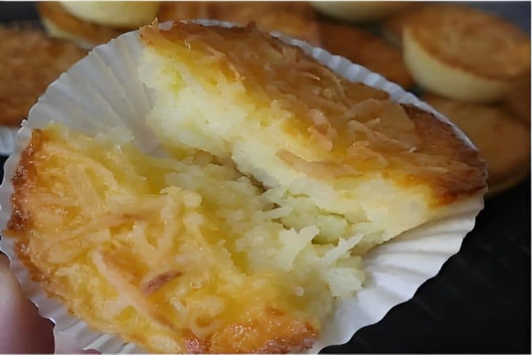 Queijadinha fácil de preparar e fica deliciosa perfeita par ao lanche