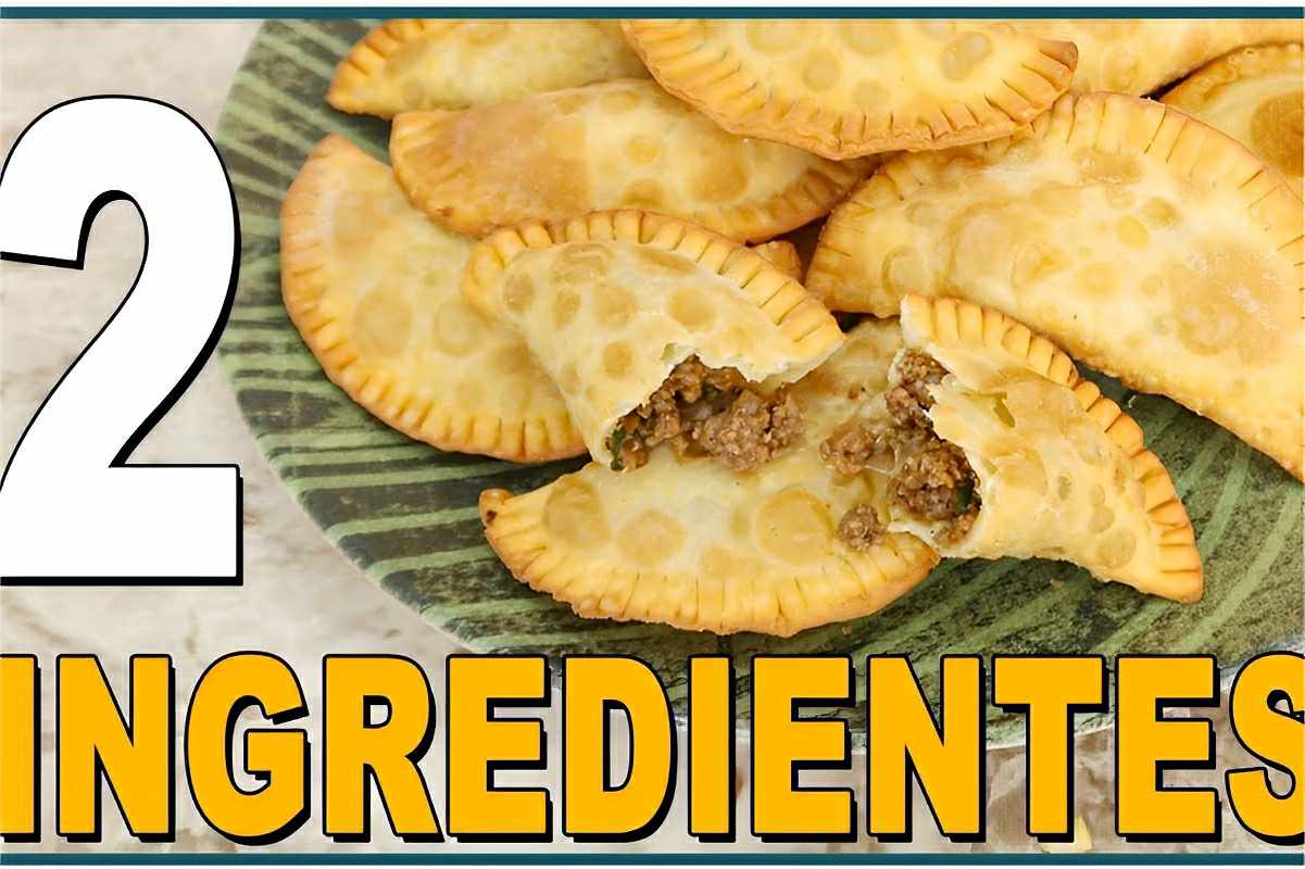 Pastel delicioso que eu fiz usando apenas 2 ingredientes massa bem ...
