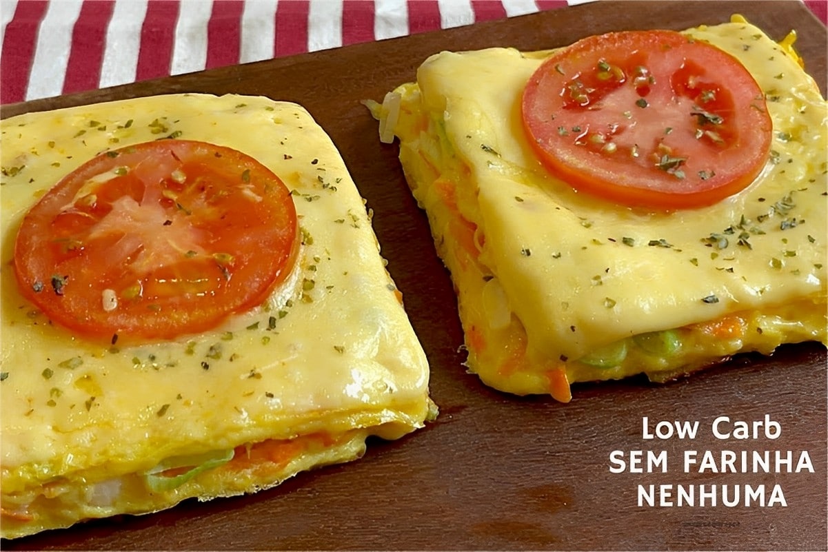 Lanche rápido sem leite e sem farinha de trigo pronto em 5 minutos
