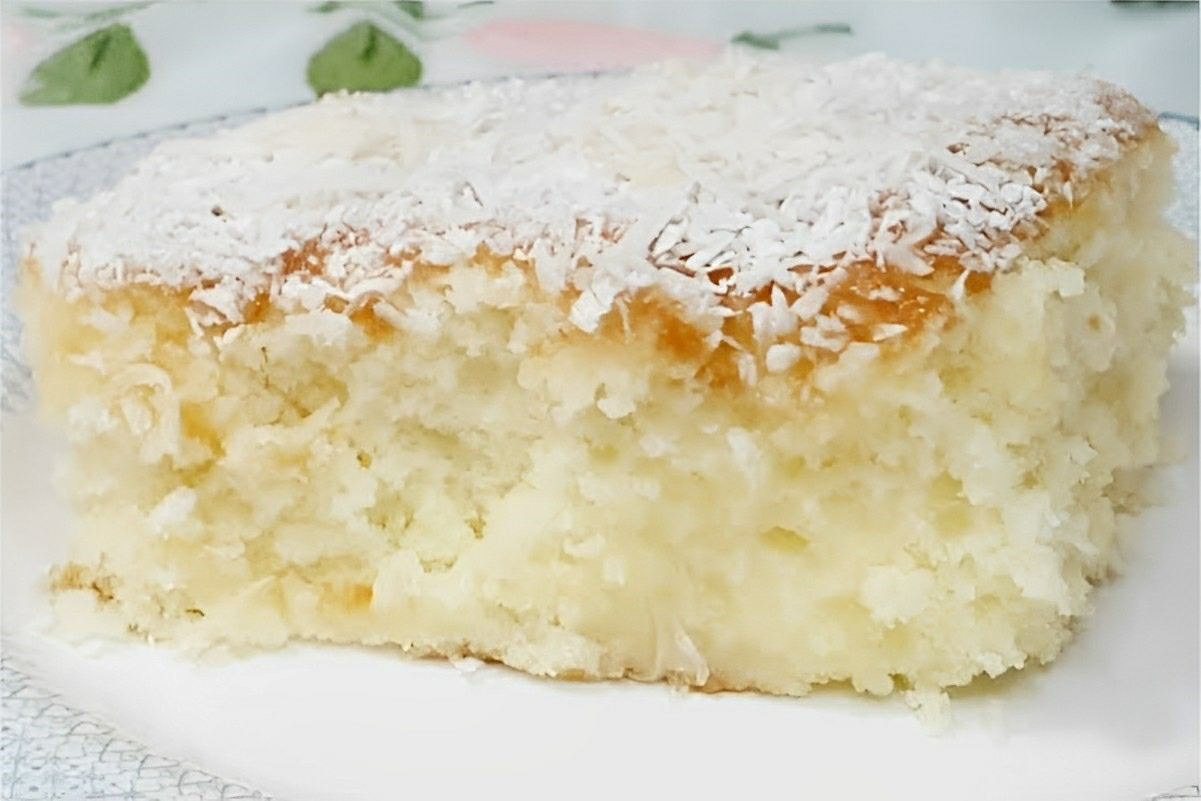 Bolo toalha felpuda esse bolo de coco deixa todo mundo querendo mais um ...