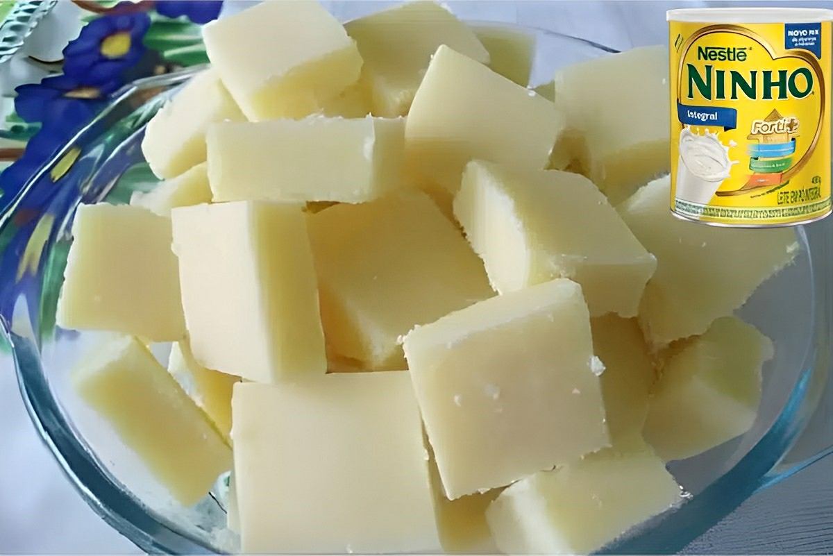 Docinho de leite ninho delicioso com 3 ingredientes e 15 minutos você ...