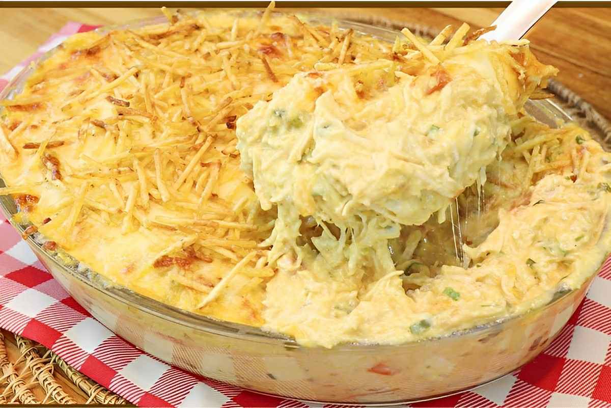 Fricassê de frango o mais cremoso e gostoso de todos de um jeito ...