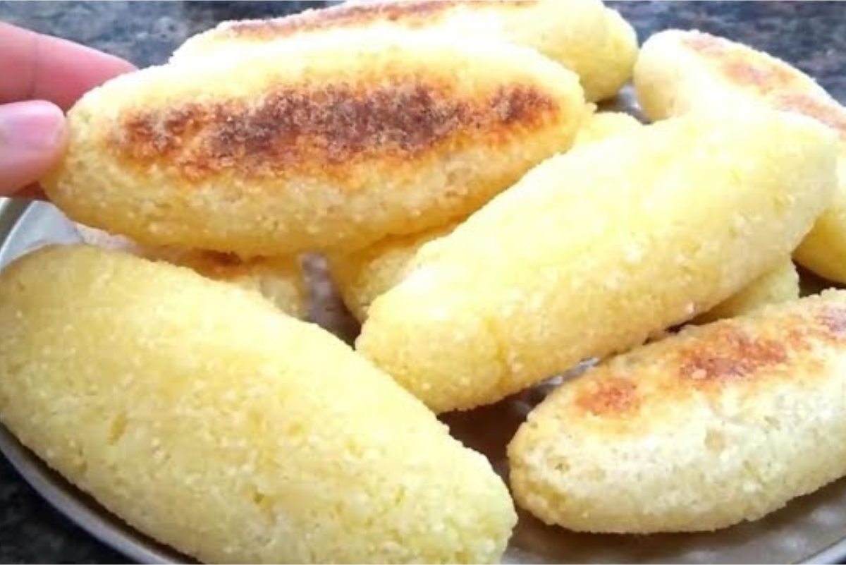Fiz um pão de tapioca que ficou delicioso e agora faço quase todo dia ...