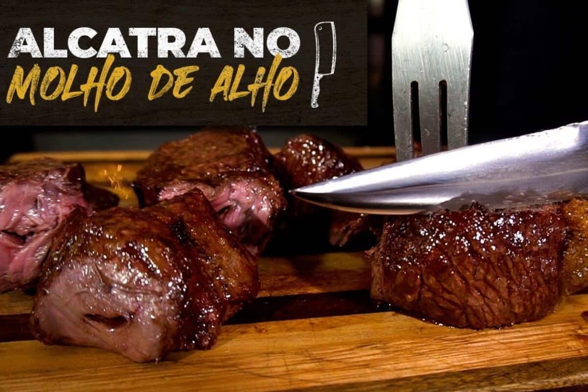 Alcatra ao molho de alho uma carne assada de churrascaria para você ...
