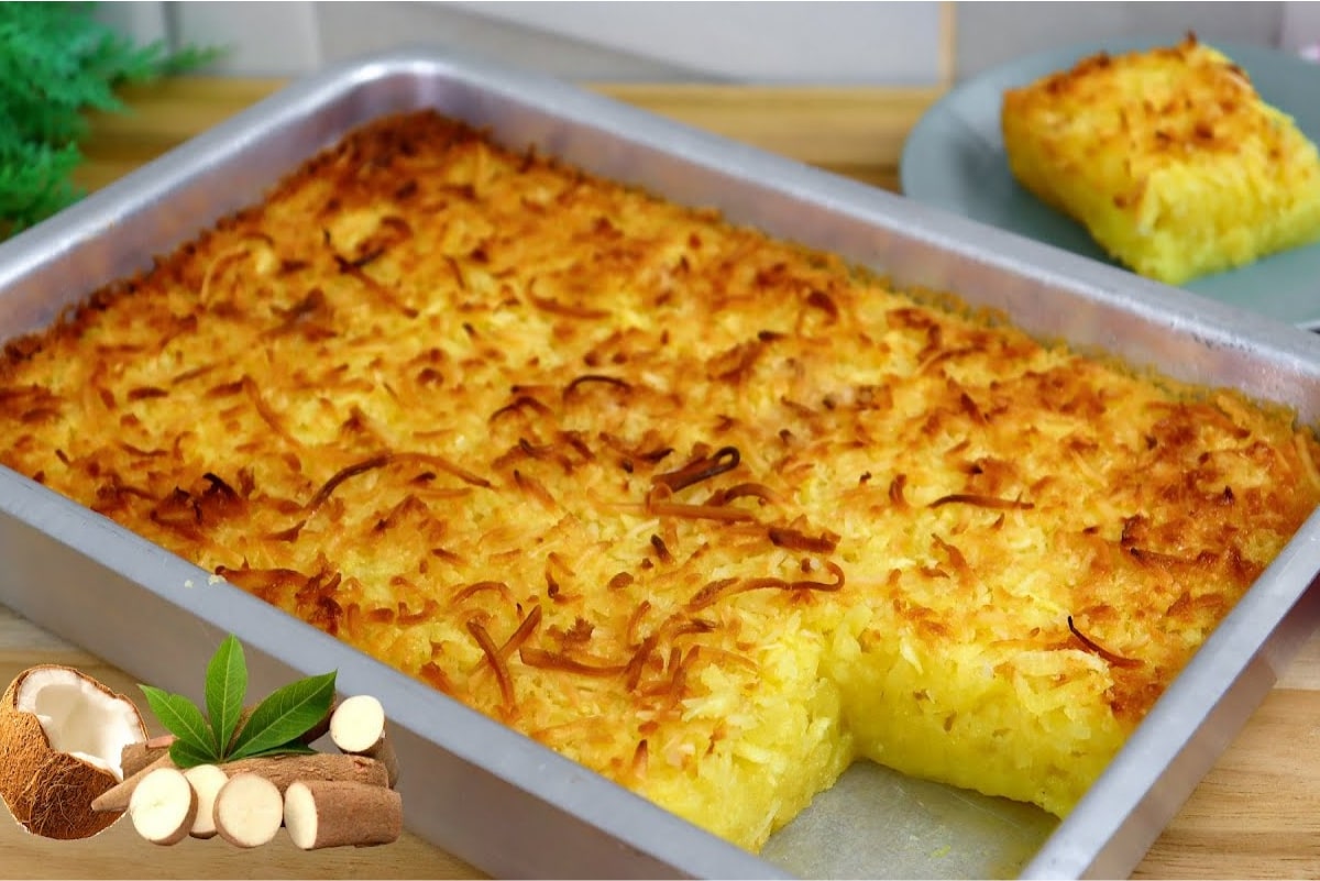 Receita de Bolo de Mandioca com Coco: Uma Delícia que Desmancha na Boca