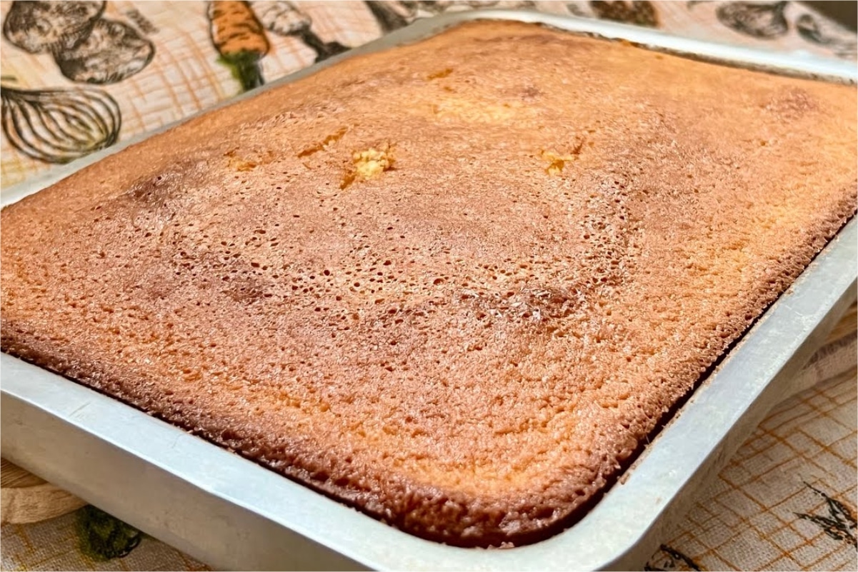Bolo sem Farinha de Trigo de Laranja com Fubá: Leve, Fofinho e Perfeito ...