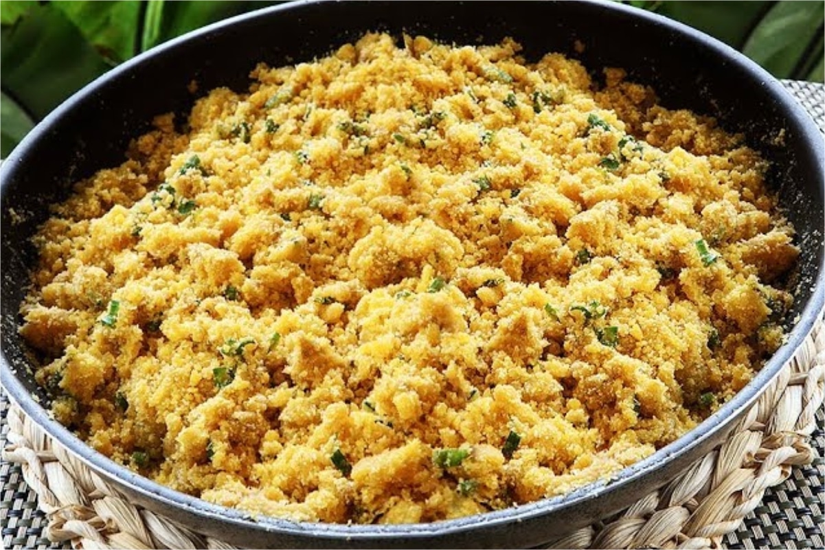Farofa de banana com farinha de mandioca – acompanhamento saboroso e ...