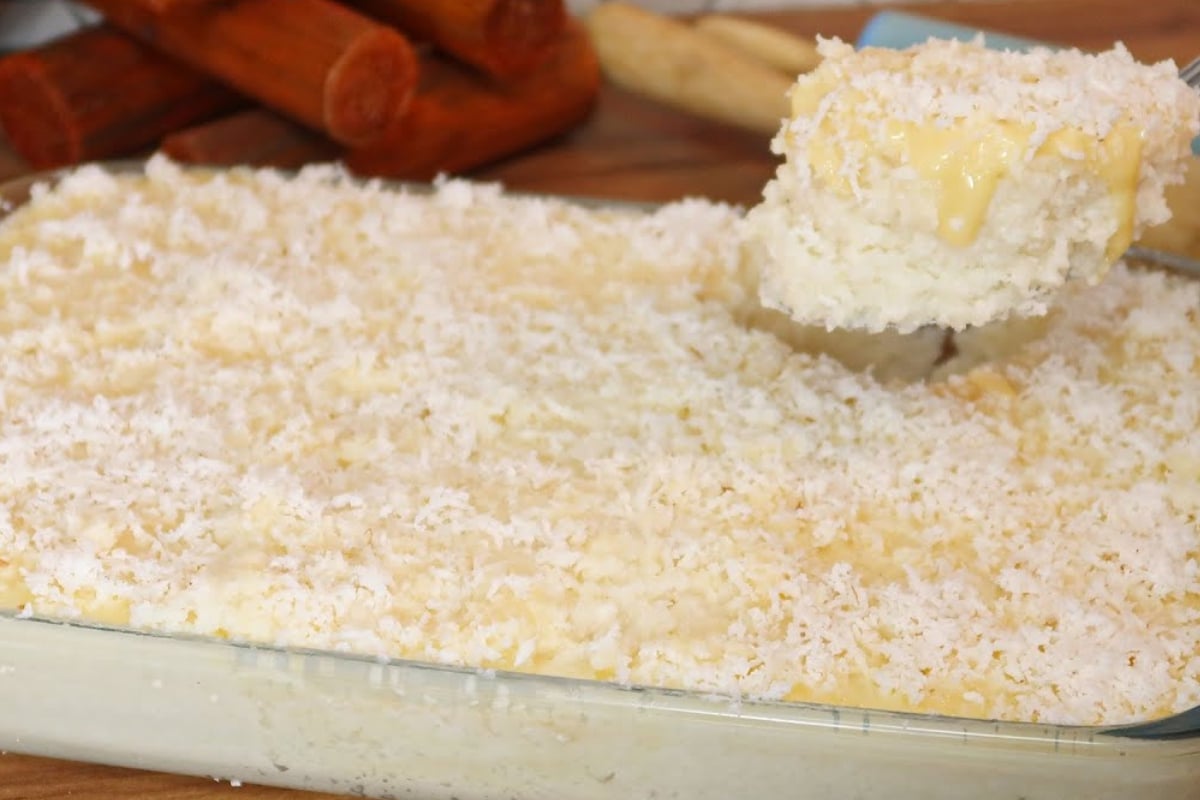 Cuscuz de tapioca cremoso: sobremesa prática e irresistível