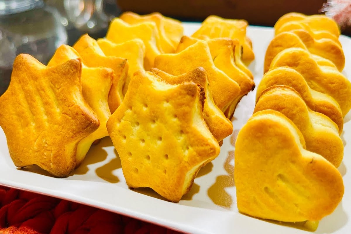 Biscoitinho amanteigado que derrete na boca