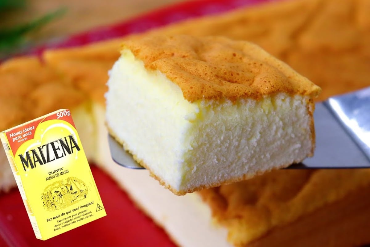 Bolo Moça de Maisena: uma receita simples que derrete na boca