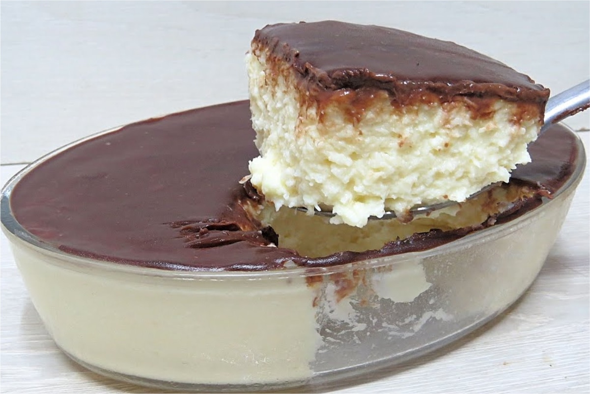 Sobremesa Gelado de Coco com Ganache de Chocolate que Vai Fazer Sucesso ...