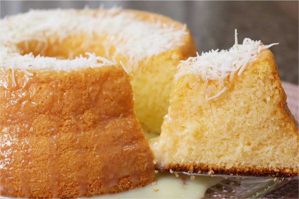 Aprenda a Fazer o Melhor Bolo Moça de Coco da Vida!